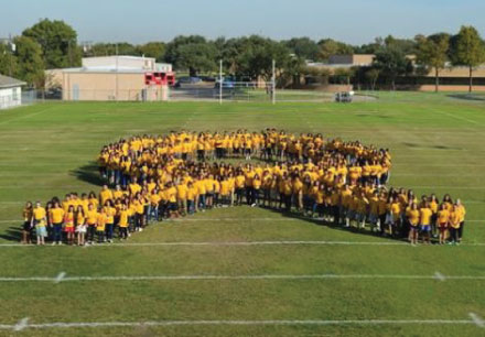 DeWitt Perry Middle School Honors Fight Against Cancer | Carrollton ...