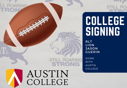 RLT Athlete Guerin Signs With AC | Carrollton-Farmers Branch ISD