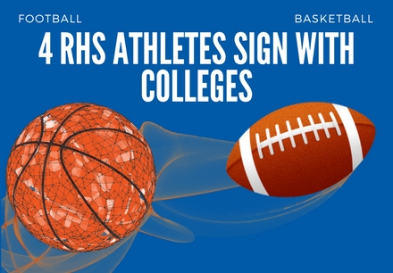 Four RHS Athletes Sign with Colleges | Carrollton-Farmers Branch ISD
