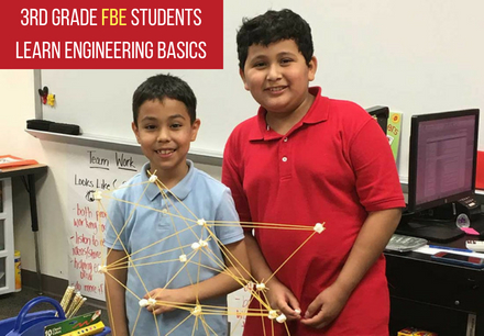 FBE Third Graders Learn Engineering Skills | Carrollton-Farmers Branch ISD