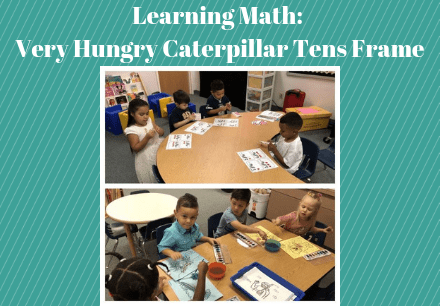 Learning Math: Very Hungry Caterpillar Tens Frame | Carrollton-Farmers ...