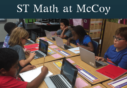ST Math at McCoy | Carrollton-Farmers Branch ISD