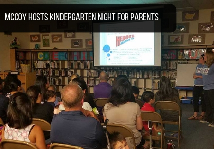 McCoy Hosts Kindergarten Night | Carrollton-Farmers Branch ISD