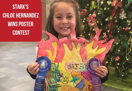 Stark 3rd Grader Wins Fire Prevention Poster Contest | Carrollton ...