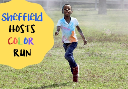 Sheffield PTA Holds Color Fun Run | Carrollton-Farmers Branch ISD